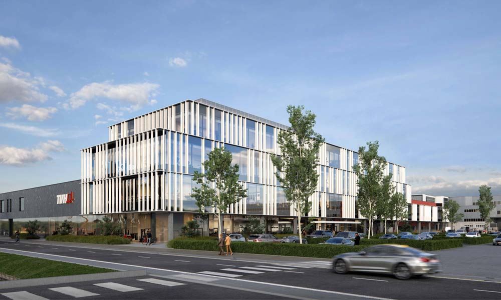 Extension moderne pour le siège social de TVH | TVH France